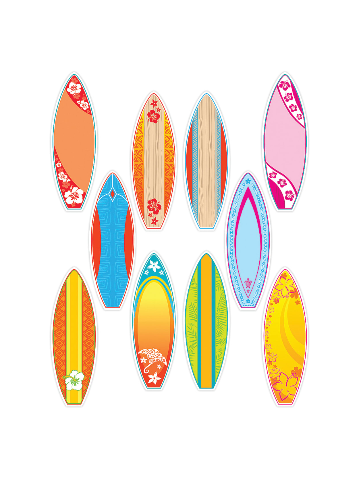 Surfboard Classroom Decorations | Shelly Lighting
