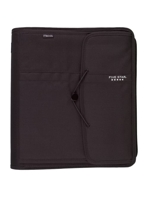 zipper binders five star