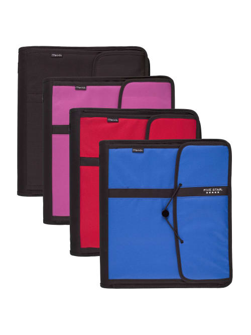 zipper binders five star