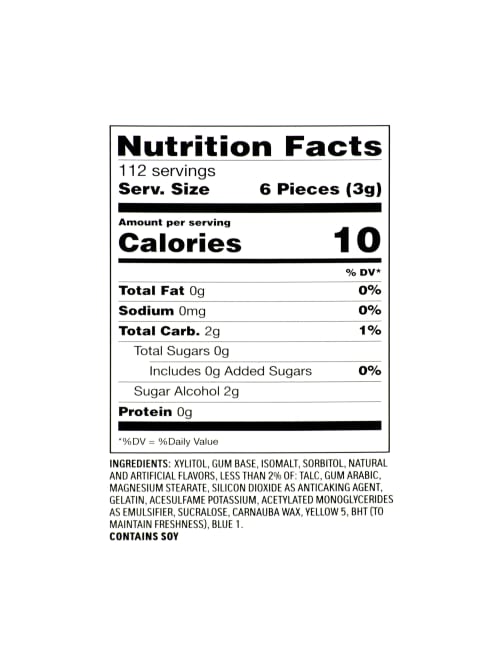 Tic Tac Candy Nutrition Facts | Besto Blog