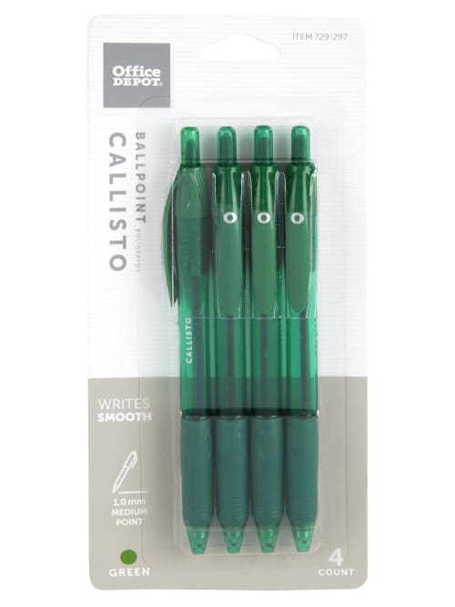 Yubbler - FORAY® Retractable Ballpoint Pens, Medium Point, 1.0 mm ...