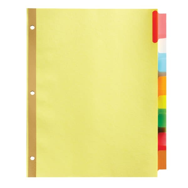 Pockets Included Dividers And Tabs - Office Depot