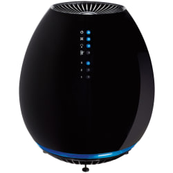 Holmes HEPA Type Small Room Air Purifier 112 Sq. Ft. Coverage 11 38 x 9 38 Black ODP Business Solutions