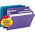 Smead SuperTab Organizer Folders Letter Size 34 Expansion 13 Tab Cut ...