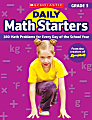 Scholastic Teacher Resource Daily Math Starters Grade 3 - Office Depot