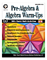 Mark Twain Media Pre Algebra And Algebra Warm Ups Workbook Grades 5 12 ...