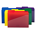 Smead Poly Folders With Slash Pocket Letter Size Assorted Colors Pack ...