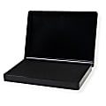 Rubber Stamp Ink Pad 3 x 6 18 Black - Office Depot