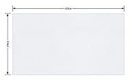 Office Depot Brand 6 34 Security Envelopes 3 58 x 6 12 Clean Seal White ...