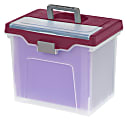 Office Depot Brand Mobile File Box Large Letter Size 11 58 H x 13 36 W ...