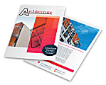 glossy leaflet paper