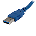 StarTech.com 1m Blue SuperSpeed USB 3.0 Extension Cable A to A MF 3.28 ft USB Data Transfer ...