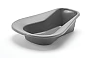 Medline Stack A Pan Bedpans Oblong 1.77 Qt Graphite Pack Of 50 - Office ...