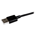 StarTech.com 1m 3 ft Black Apple 8 pin Lightning or 30 pin Dock ...