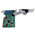 StarTech.com 2 Port PCI Low Profile RS232 Serial Adapter Card with 16550 UART Low Profile 2 Port ...