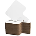 Flipside Rectangular Dry Erase Answer Paddles 8 x 9 1316 White Pack Of ...