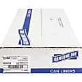 Genuine Joe Super Hexene Clear Trash Can Liners 33 Gallons 33 x 39 Box ...