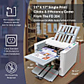 Formax FD 324 Automatic Desktop Paper Letter Folder - Office Depot
