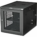 StarTech.com Wallmount Server Rack Cabinet Hinged Enclosure 12U ...