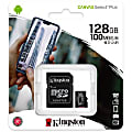 Kingston Canvas Select Plus SDCS2 128 GB Class 10UHS I U1 microSDXC 1 ...
