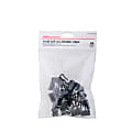 Office Depot Brand Binder Clips Small 34 Wide 38 Capacity Black Pack Of ...