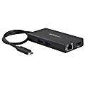 StarTech.com USB C Multiport Adapter Black - Office Depot