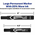 Avery Marks A Lot Large Desk Style Permanent Markers Chisel Point Assorted Colors Set Of 12 ...