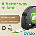 DYMO LT 91331 Black On White Tape 0.5 x 13 - Office Depot