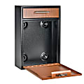 Mail Boss Locking Security Drop Box 16 14 H x 11 14 W x 4 34 D ...