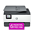 HP OfficeJet Pro 9015e Wireless All in One Color Printer with 6 months ...