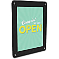 deflecto Double sided Window Display Sign Come in were open ...