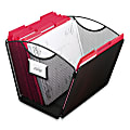 Safco Mesh Desktop Tub File Letter Size Black - ODP Business Solutions