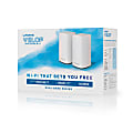 Linksys Velop Intelligent Mesh 2 Port Gigabit Ethernet Wi Fi Systems WHW0102 Pack Of 2 Systems ...