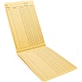 Wilson Jones Ledger Folders 9 12 x 6 Manila Box Of 100 - Office Depot