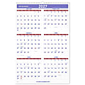 AT A GLANCE 2026 Monthly Wall Calendar Large 20 x 30 - Office Depot