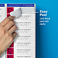 Avery® Easy Peal Sure Feed Address Labels Permanent, 04/11/2024