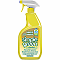 Simple Green All Purpose Cleaner Lemon Scent 24 Oz Bottle - Office Depot