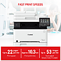 Canon imageCLASS MF656Cdw Wireless Laser All In One Color Printer ...