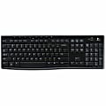 Logitech K270 Wireless Keyboard Black 10459982 - Office Depot