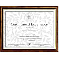 Dax Burns Group Two tone Certificate Frame 11 x 8.50 Frame Size ...
