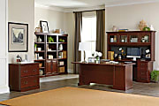 Sauder Heritage Hill 30 18 W x 20 12 D Lateral 2 Drawer File Cabinet Classic Cherry Office Depot