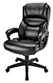 Realspace Fennington Bonded Leather High Back Executive Office Chair ...