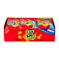 RITZ Bits Cheese Sandwich Crackers 1 Oz Pouch Box Of 48 Pouches ...