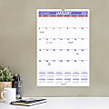 AT A GLANCE 2026 Monthly Wall Calendar Large 15 12 x 22 34 - Office Depot