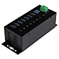 StarTech.com 7 Port Industrial USB 3.0 Hub with ESD Add seven USB 3.0 ...
