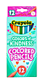 Crayola Colors of Kindness Colored Pencils Assorted Lead Colors Pack Of ...