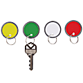 Office Depot Brand Round Key Tags 1.25 Diameter Assorted Colors Pack Of ...