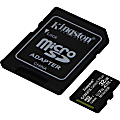 Kingston Canvas Select Plus SDCS2 32 GB Class 10UHS I U1 microSDHC 3 Pack 100 MBs Read Lifetime ...