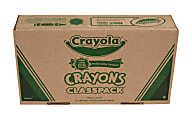 Crayola Classpack Standard Crayons 8 Assorted Colors Pack Of 800 ...