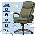 Serta Smart Layers Arlington Air Ergonomic Bonded Leather High Back ...